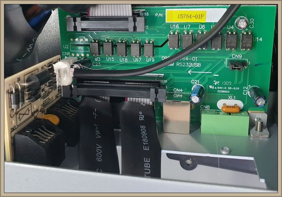 UPS Cover Comex Spring 3K 2U LCD- uruchomienie po 8 latach, wymiana ...