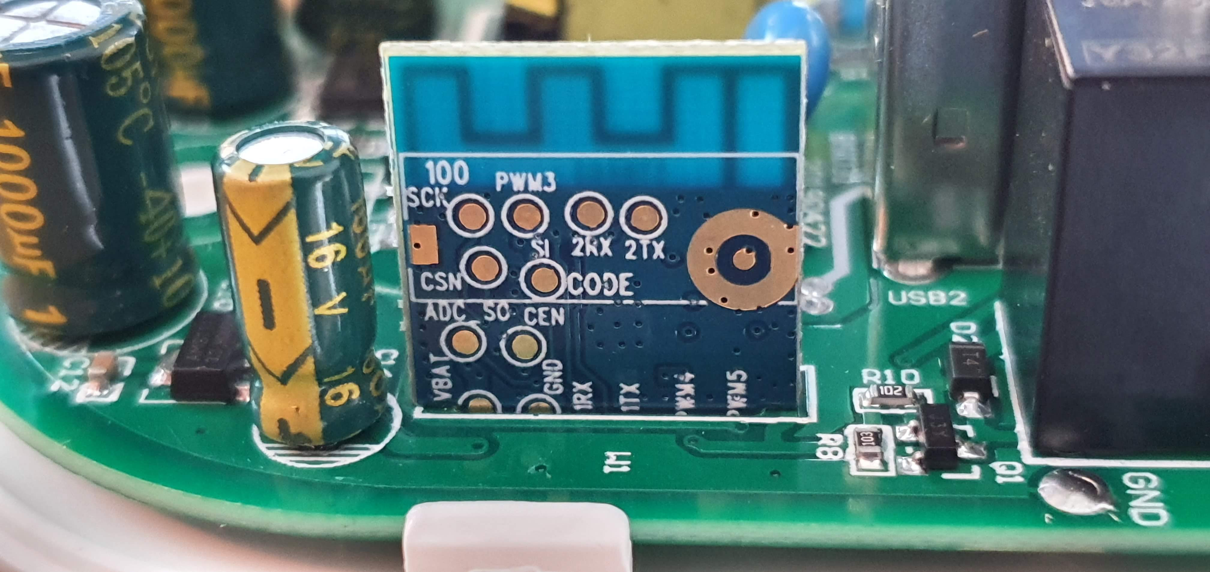 BSD31 plug with dual USB charging ports BK7231 teardown