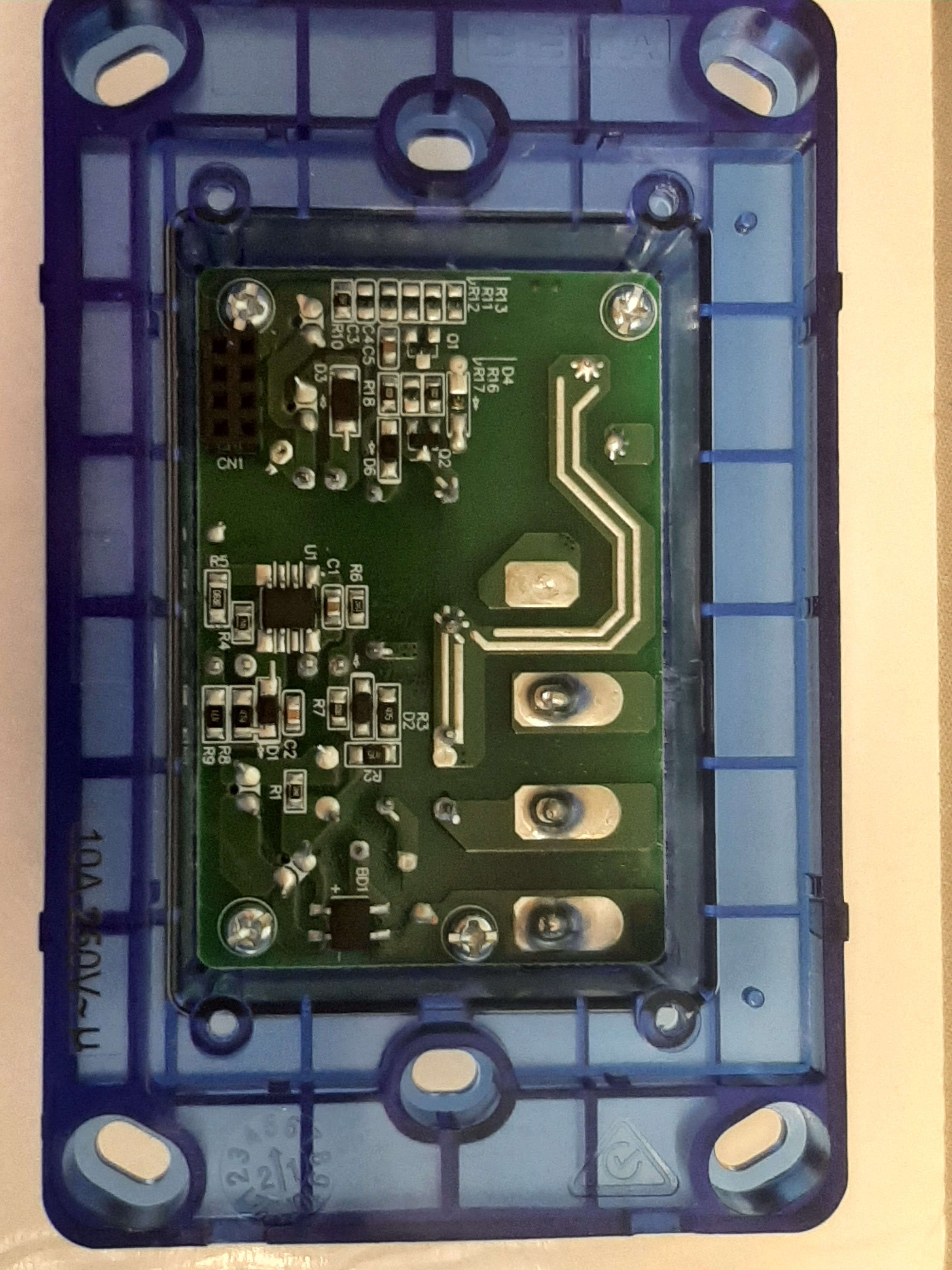 Deta Grid Connect Smart Single Gang Touch Light Switch - 6911HA - Teardown