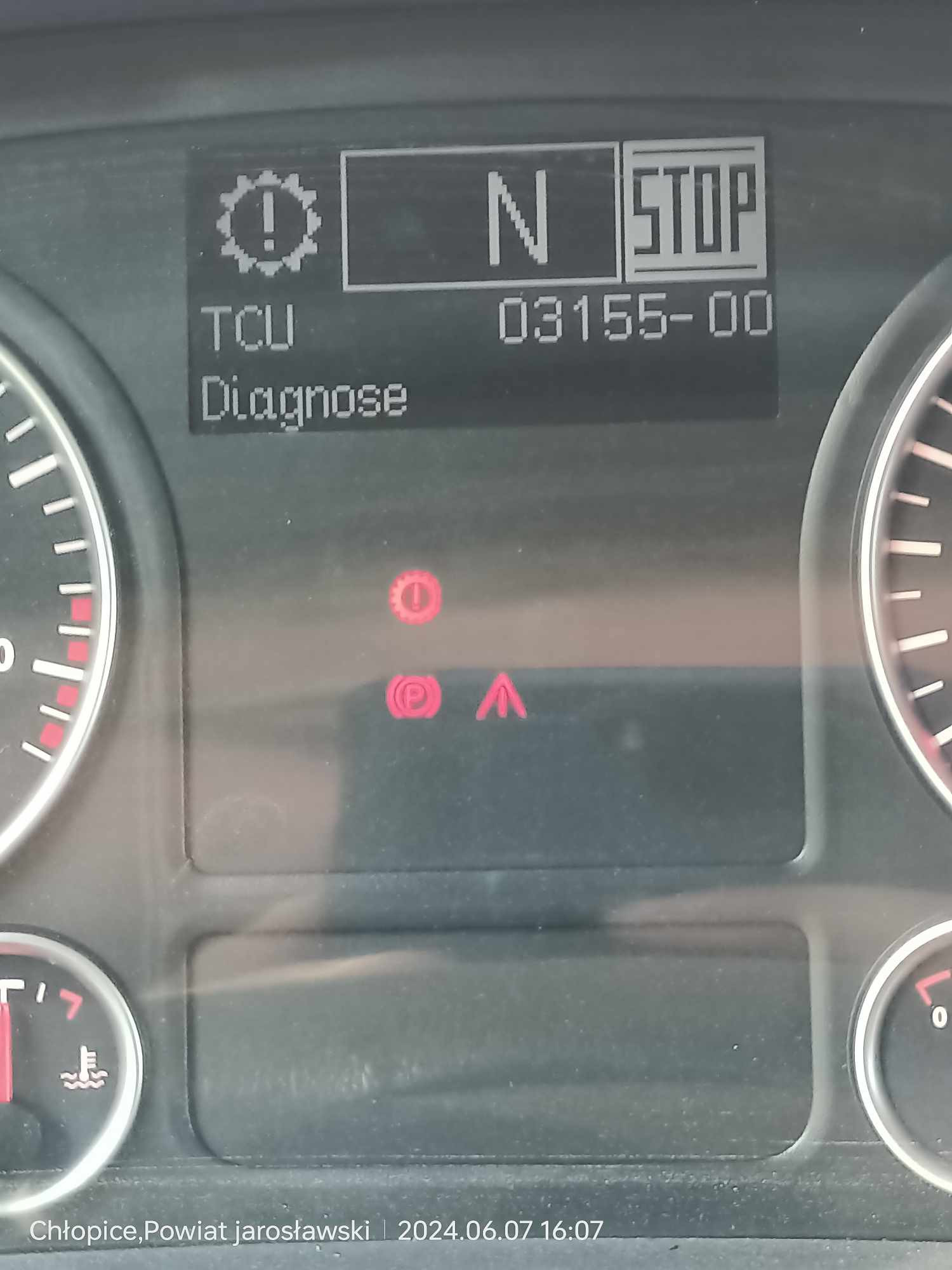 [Rozwiązano] Man TGM - błąd TCU 03155 po wymianie kasety sterującej i ...