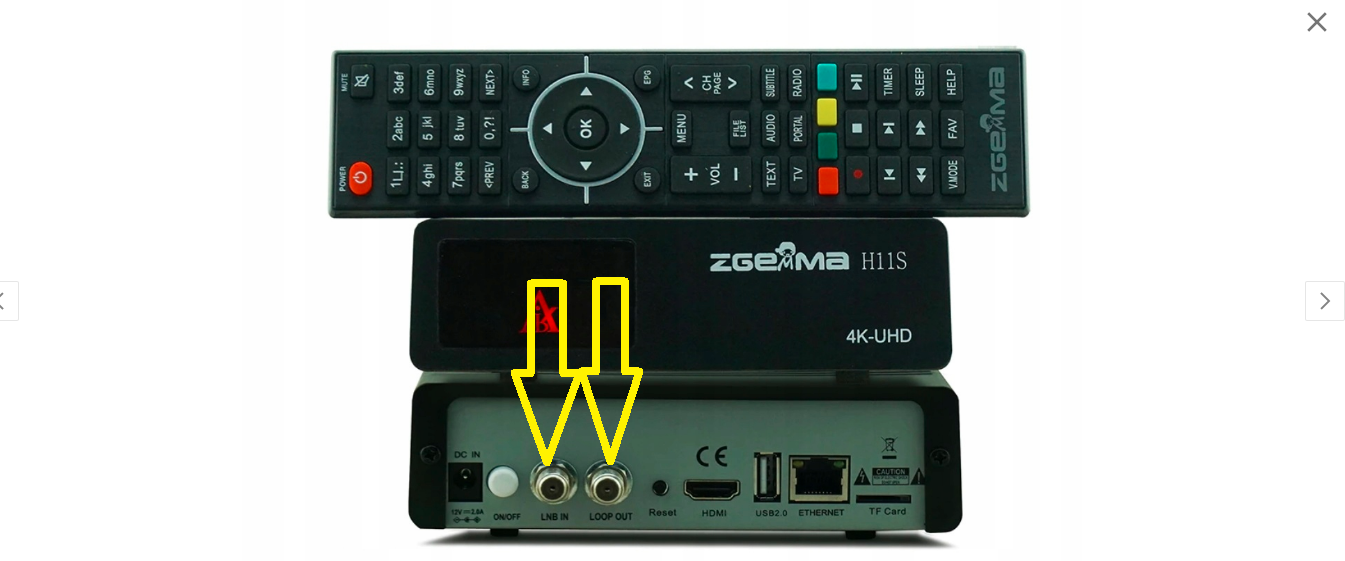 Dekoder Zgemma H11S nie wykrywa sygnału z satelity - co robić?