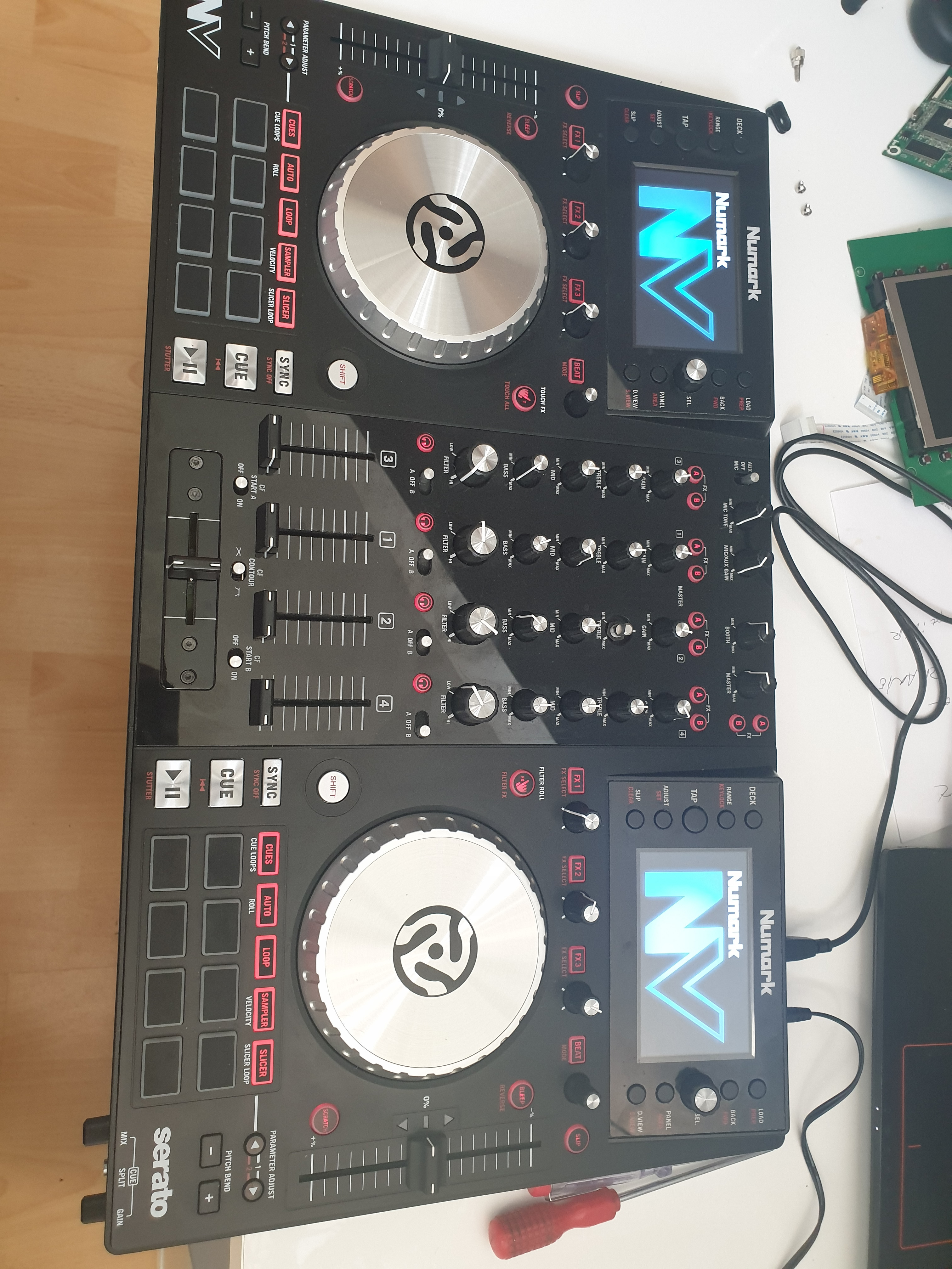 Numark NV I - Error 12 po nieudanym upgrade do ver 1.7