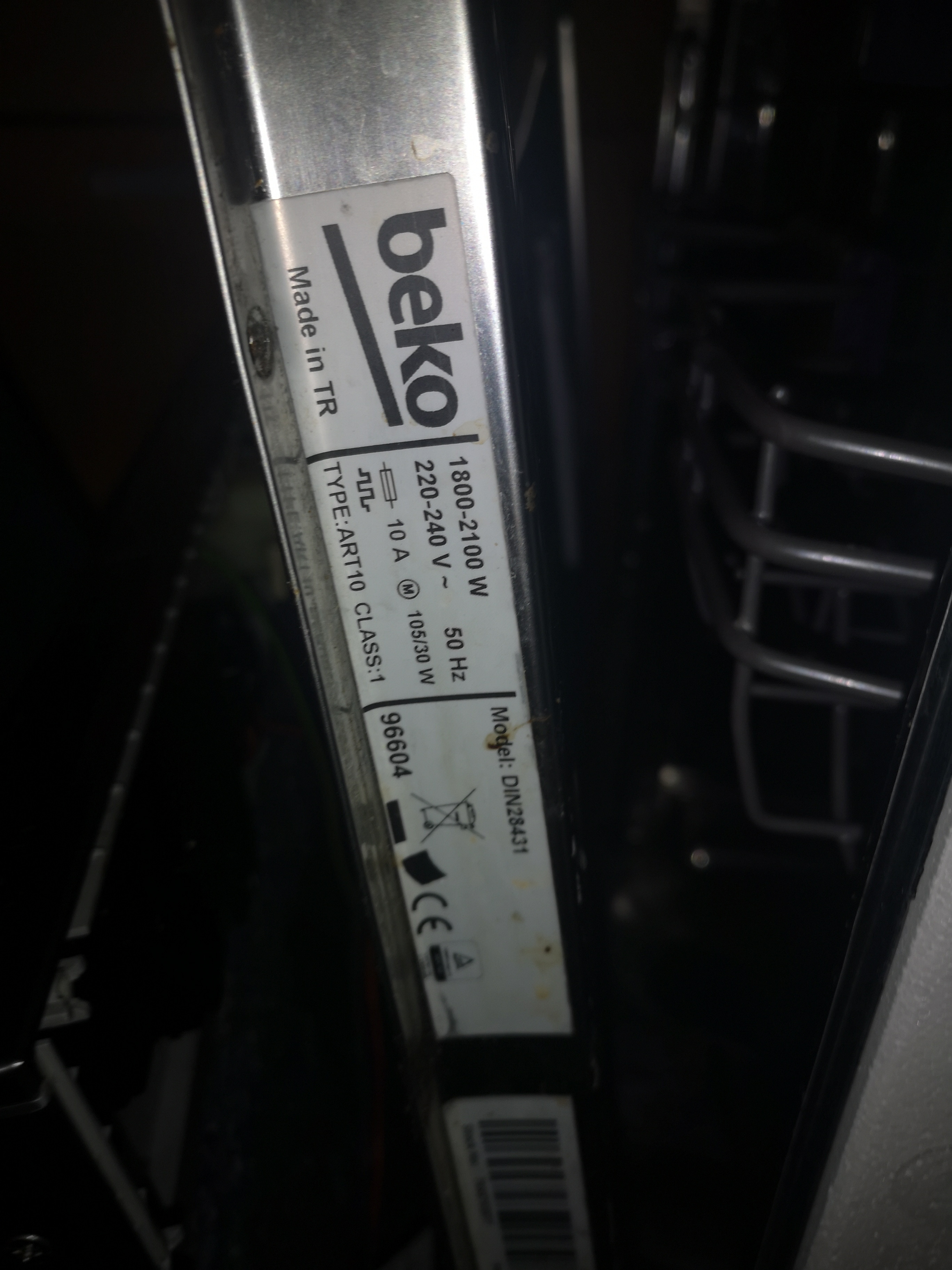 [Rozwiązano] Zmywarka Beko DIN28431 - Uruchamia się, ale nie myje ...