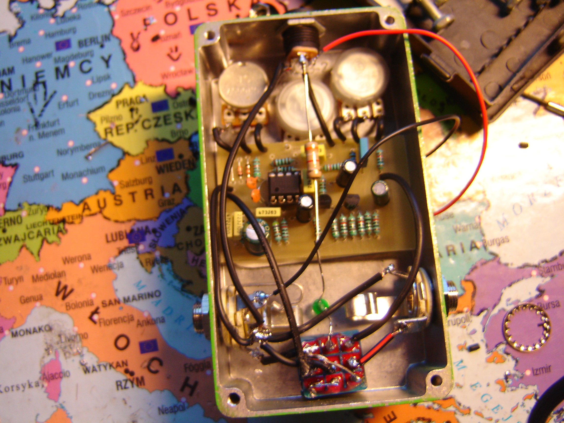 [DIY] DIY: Ibanez TS 808 i MXR Noise Gate - brak dźwięku po włączeniu ...