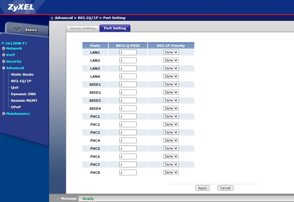 Konfiguracja routera ZyXEL - brak połączeń przychodzących VoIP