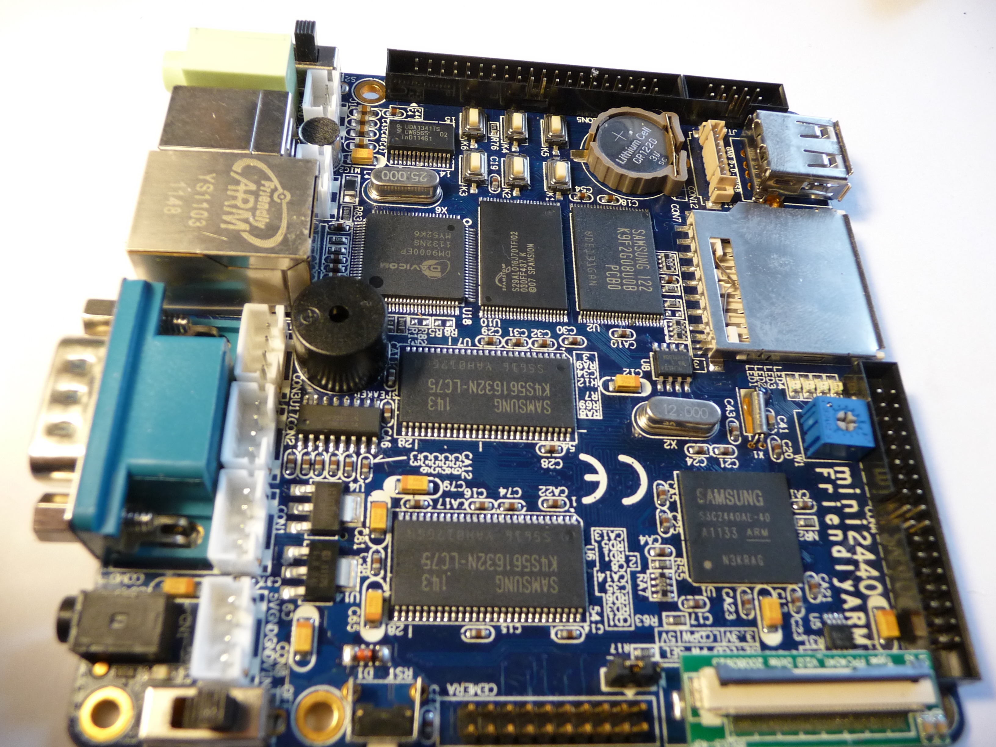 MINI2440 FriendlyARM YS1103 w rejestratorze przemysłowym MW03