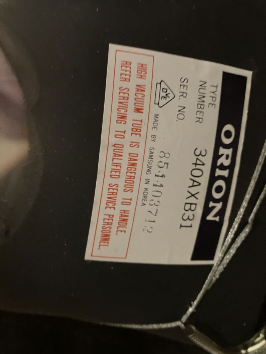 Amstrad PC1512 – podmiana kineskopu z PCW8256 i problem odchylania