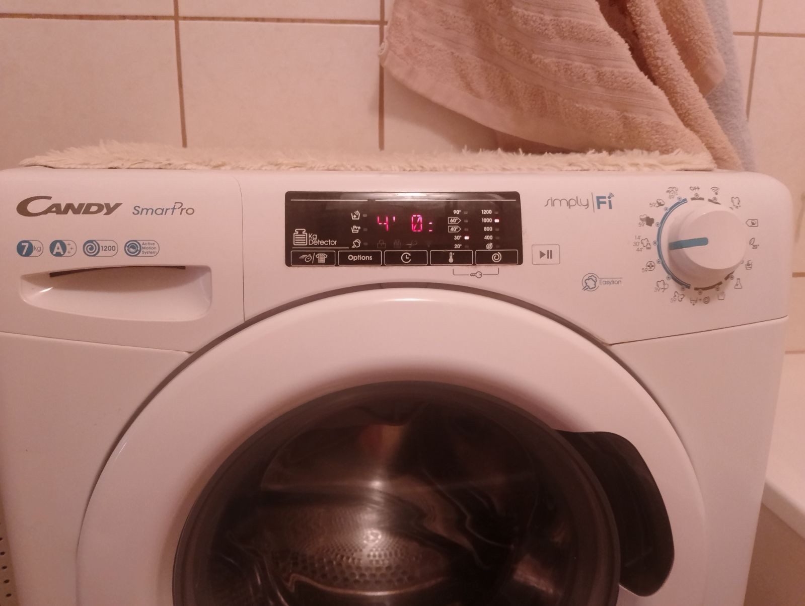 [Rozwiązano] Candy CS04 1275T3/1-S wyłączenie trybu Demo w pralce jak to zrobić?