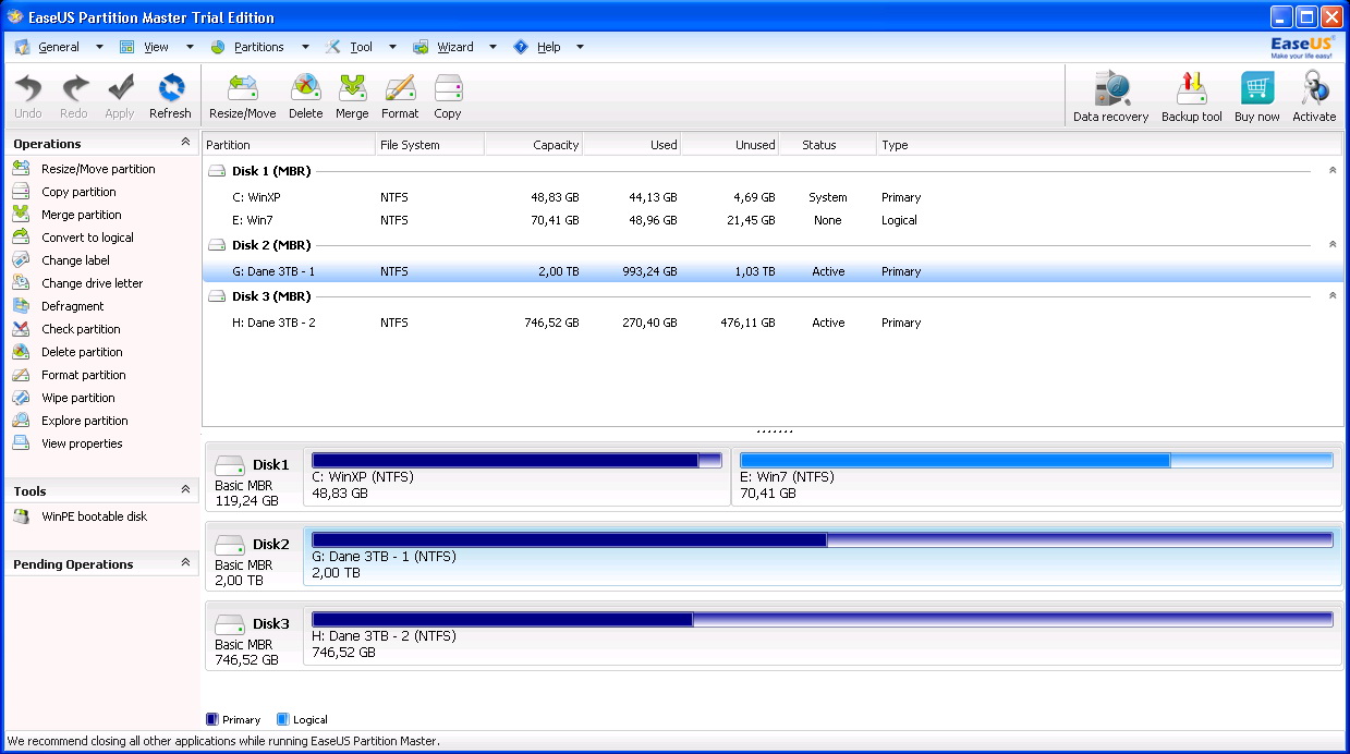 Jak odzyskać dane z uszkodzonej partycji na Seagate 3Tb po użyciu ...