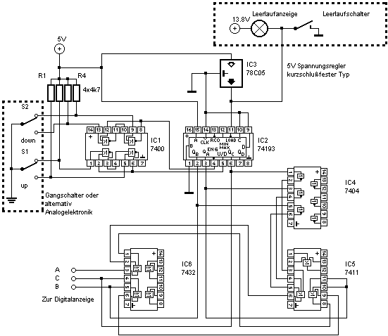 CD4029 – jaki kompatybilny licznik/dekoder do wyświetlacza biegów w ...