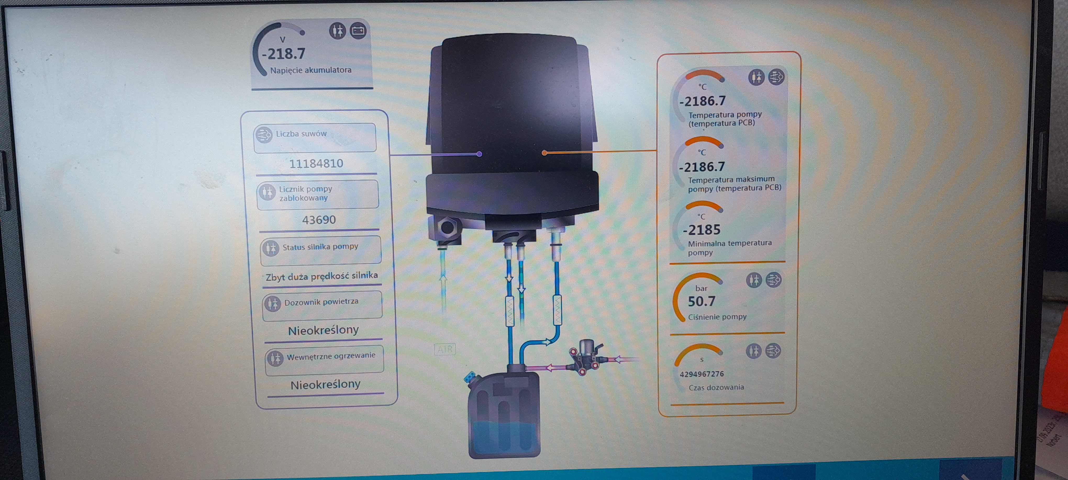 [Rozwiązano] MAN TGX 2013 - nieprawidłowe parametry pompy AdBlue na ...