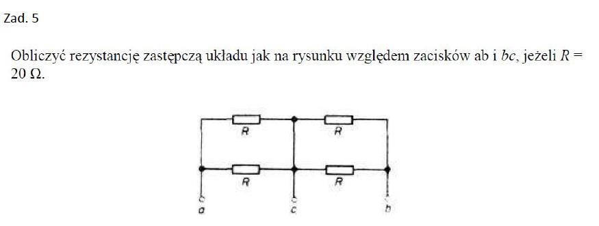 Elektrotechnika: Rozwiązanie zadań z rezystancjami szeregowymi i ...