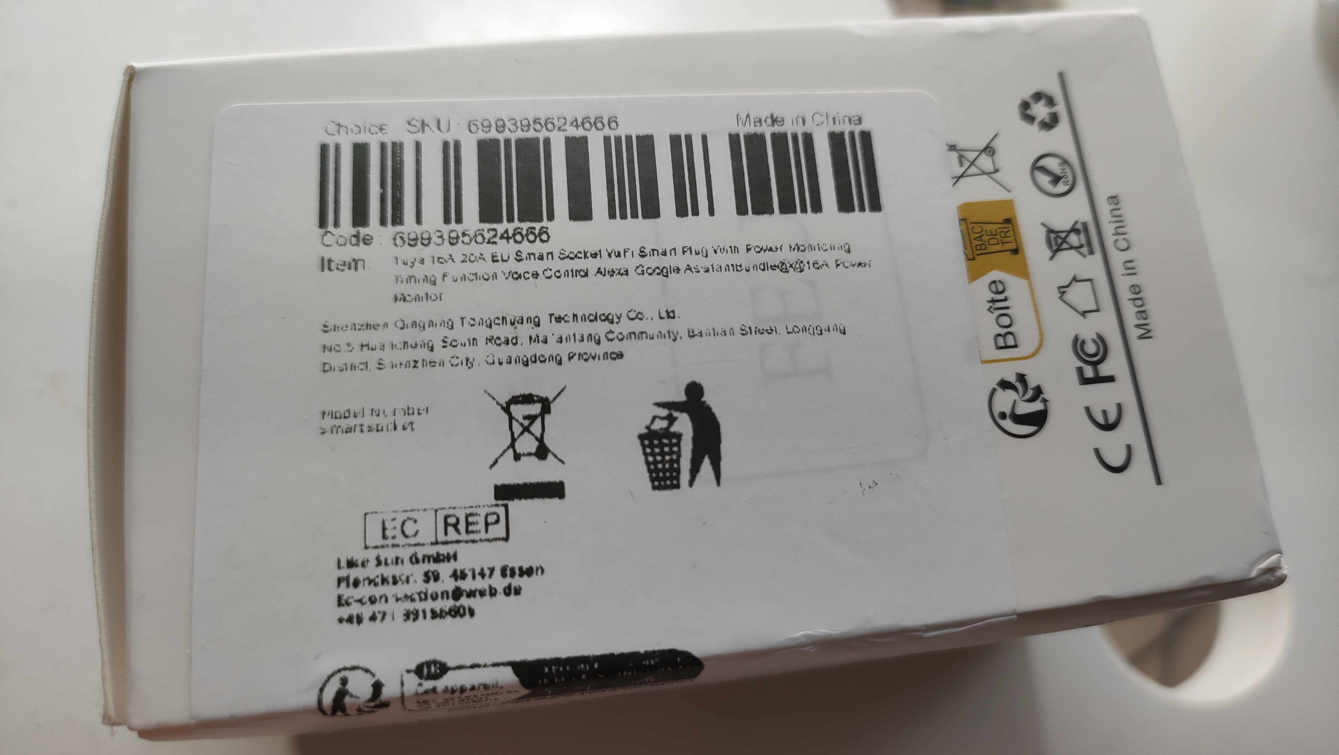 [T34/BL0937] Teardown Generic Wifi Smart Plug with Energy Measurement