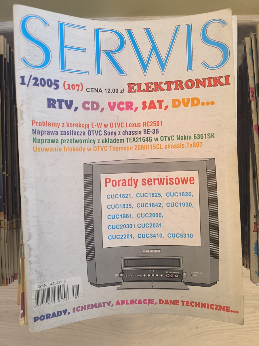[Sprzedam] Sprzedam roczniki Serwisu Eelektroniki.