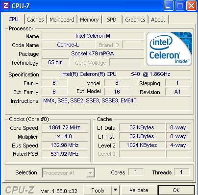 Aspire 5320 - Jakie procesory są kompatybilne z Intel Crestline-GML GL960?