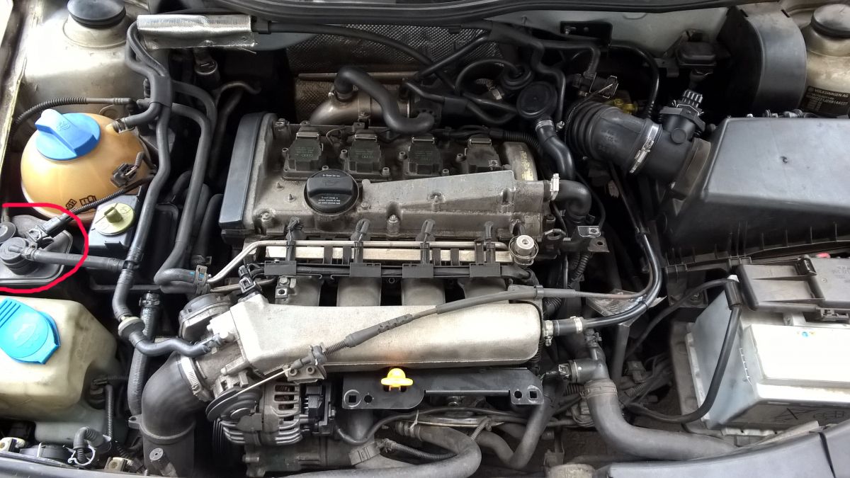 Testowanie szczelności odmy w Audi A3 8L 1.8T AGU - jak sprawdzić ...