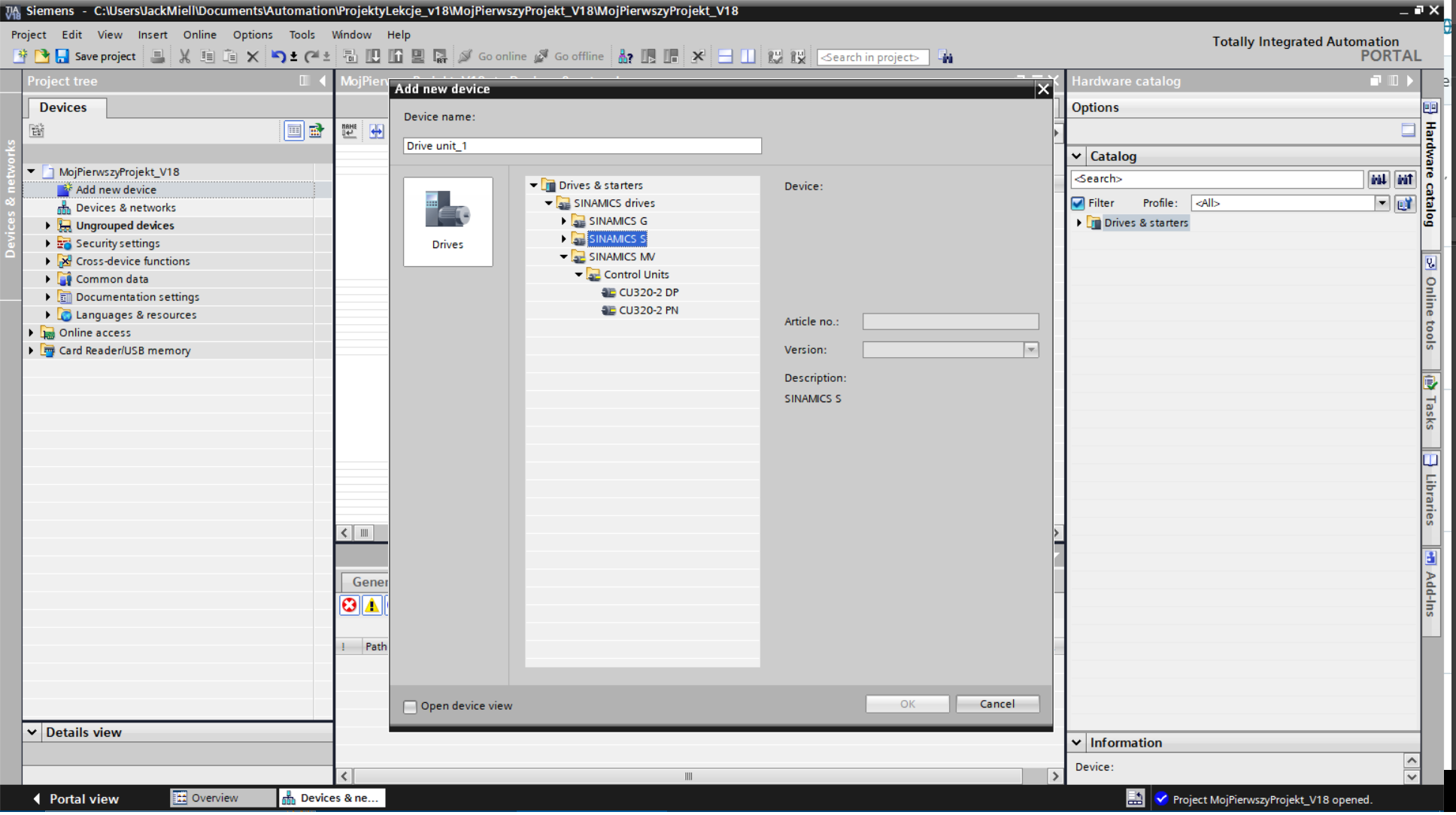 [Rozwiązano] SIMATIC STEP 7 Basic V18 licencja DVD instalacja USB na PC