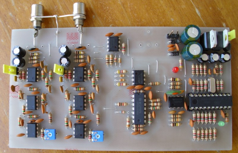 Koder Stereo MC1496 i Attiny2313 - cichy dźwięk i zniekształcenia na ...