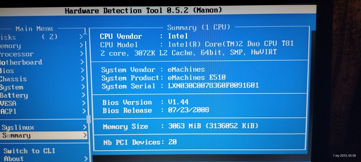 [Rozwiązano] E machines E510 chipset GL960 - Sterowniki chipset i ...