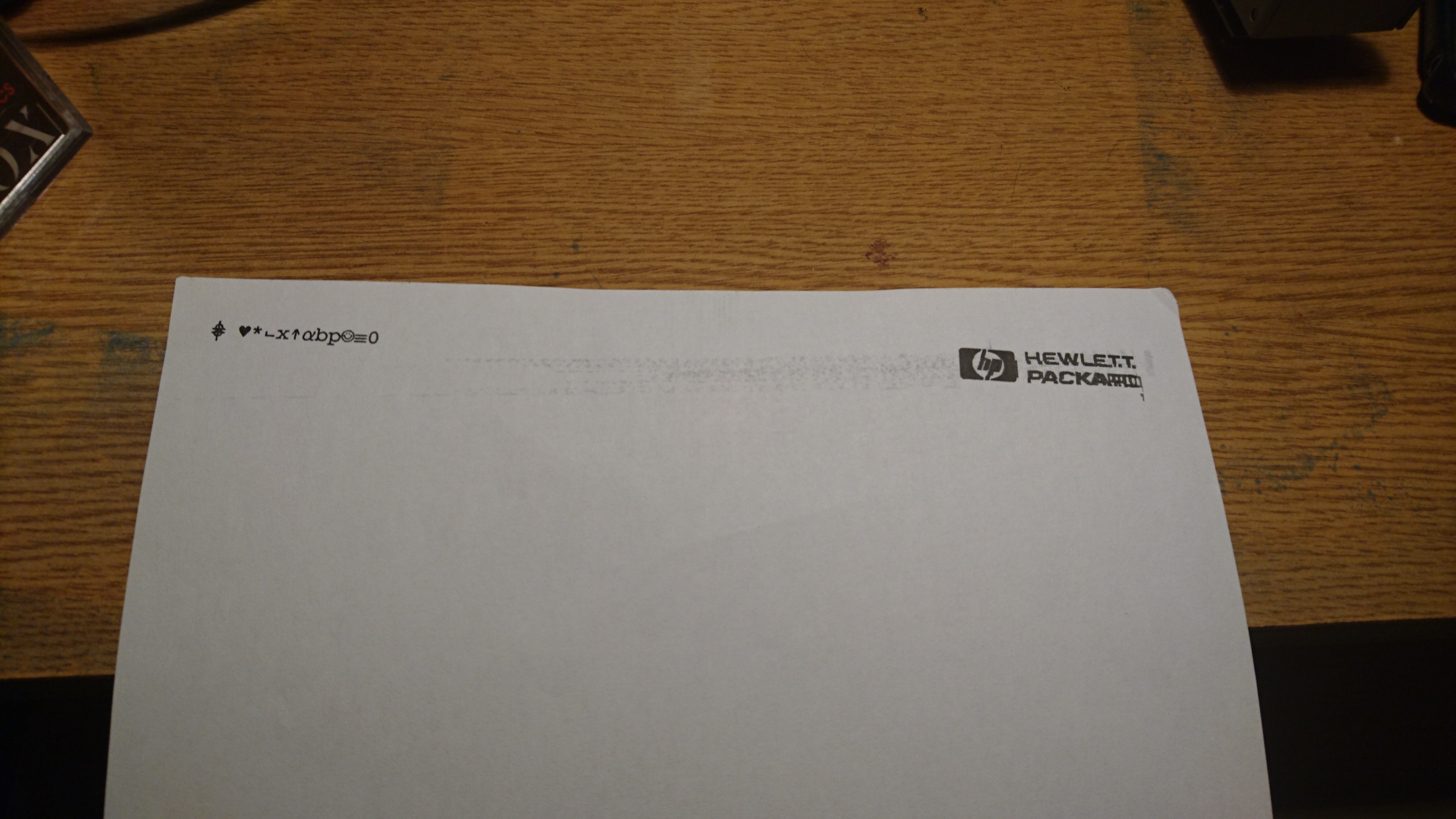 HP Deskjet 660C | Głośno pracuje i przestaje drukować już przy początku ...