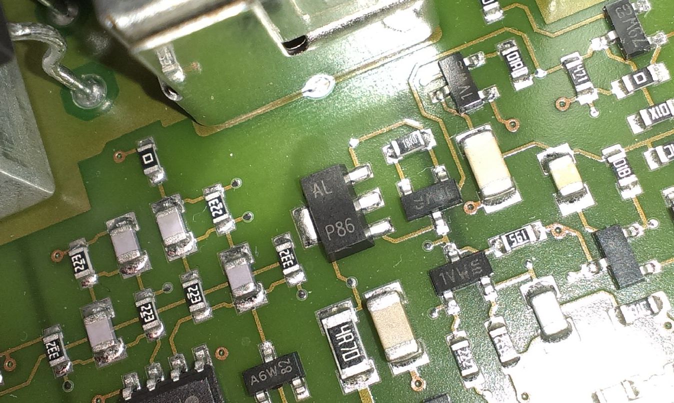 Identyfikacja elementu SMD 7478 na płycie - tranzystory IRF?