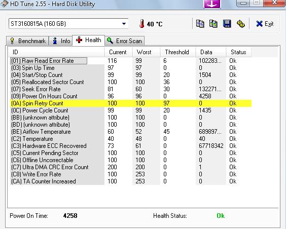 ST3160815A – spadek prędkości z 70MB/s do 45MB/s po resecie BIOS na MSI ...
