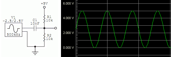 How to offset AC signal | Forum for Electronics