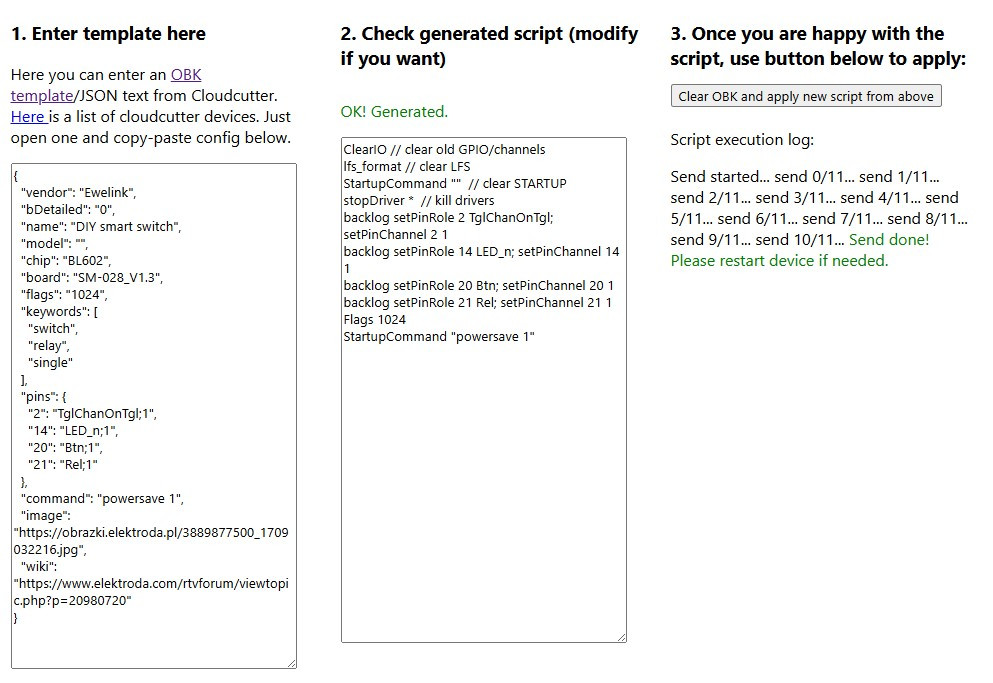 How to Flash BL602 Chip on Ewelink SM-028_V1.3 Smart Switch 16A from Aliexpress