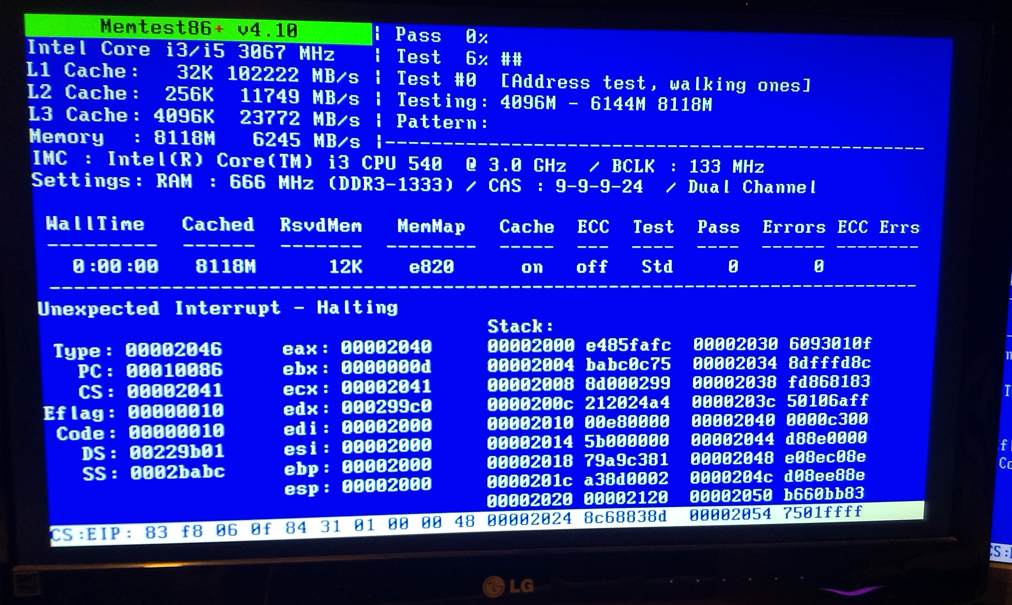 Po dodaniu nowego Ramu system nie chce się włączyć