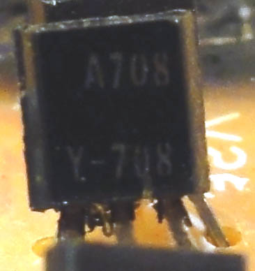 Tranzystor A708 Y-708 - Prośba o zidentyfikowanie oraz ewentualny zamiennik