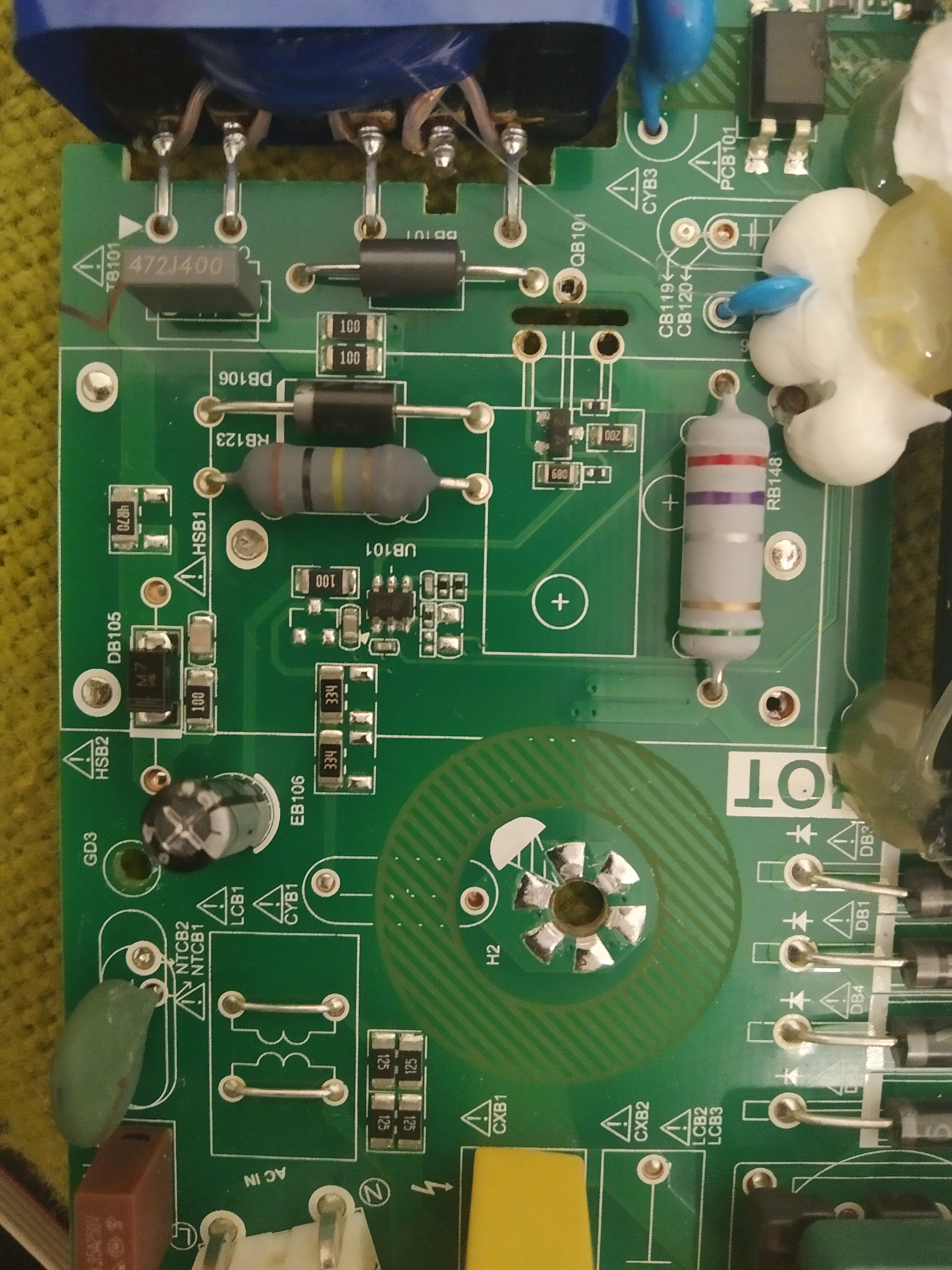 Blaupunkt 32/133 - Płyta głowna tp.ms3463s.pb711 jaki układ w przetwornicy Ub101