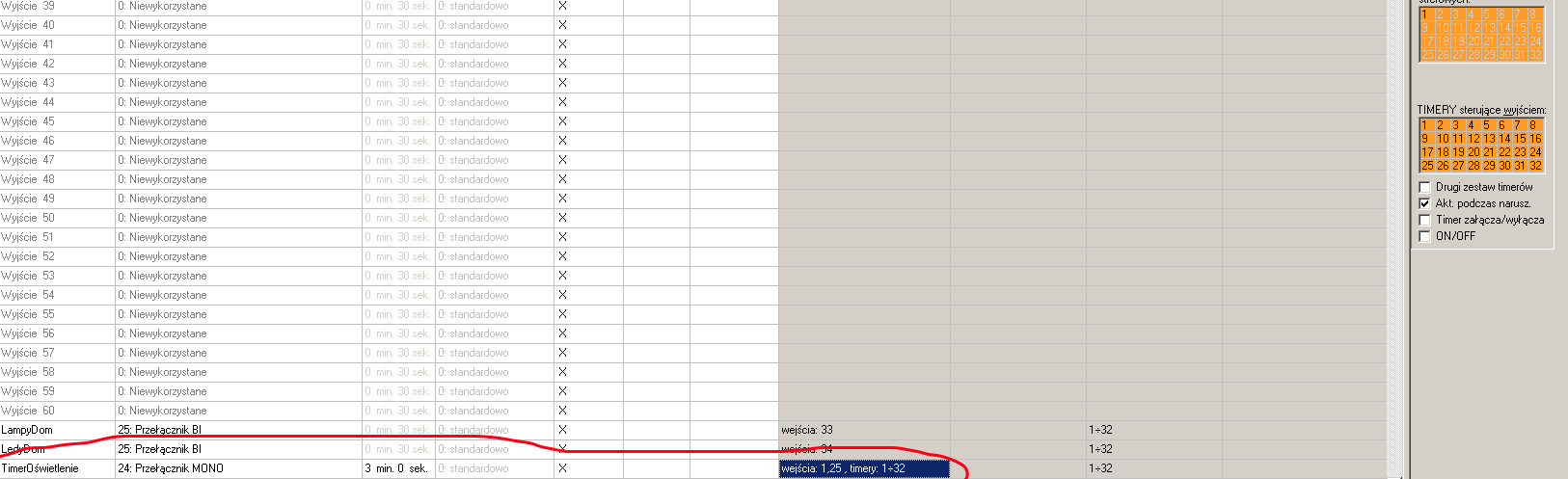 [Rozwiązano] Integra 64+ - Jak wyłączyć timer i dezaktywować wyjście?