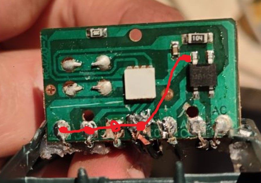 Migające lampki LED - jak przerobić na ciągłe świecenie? - 6