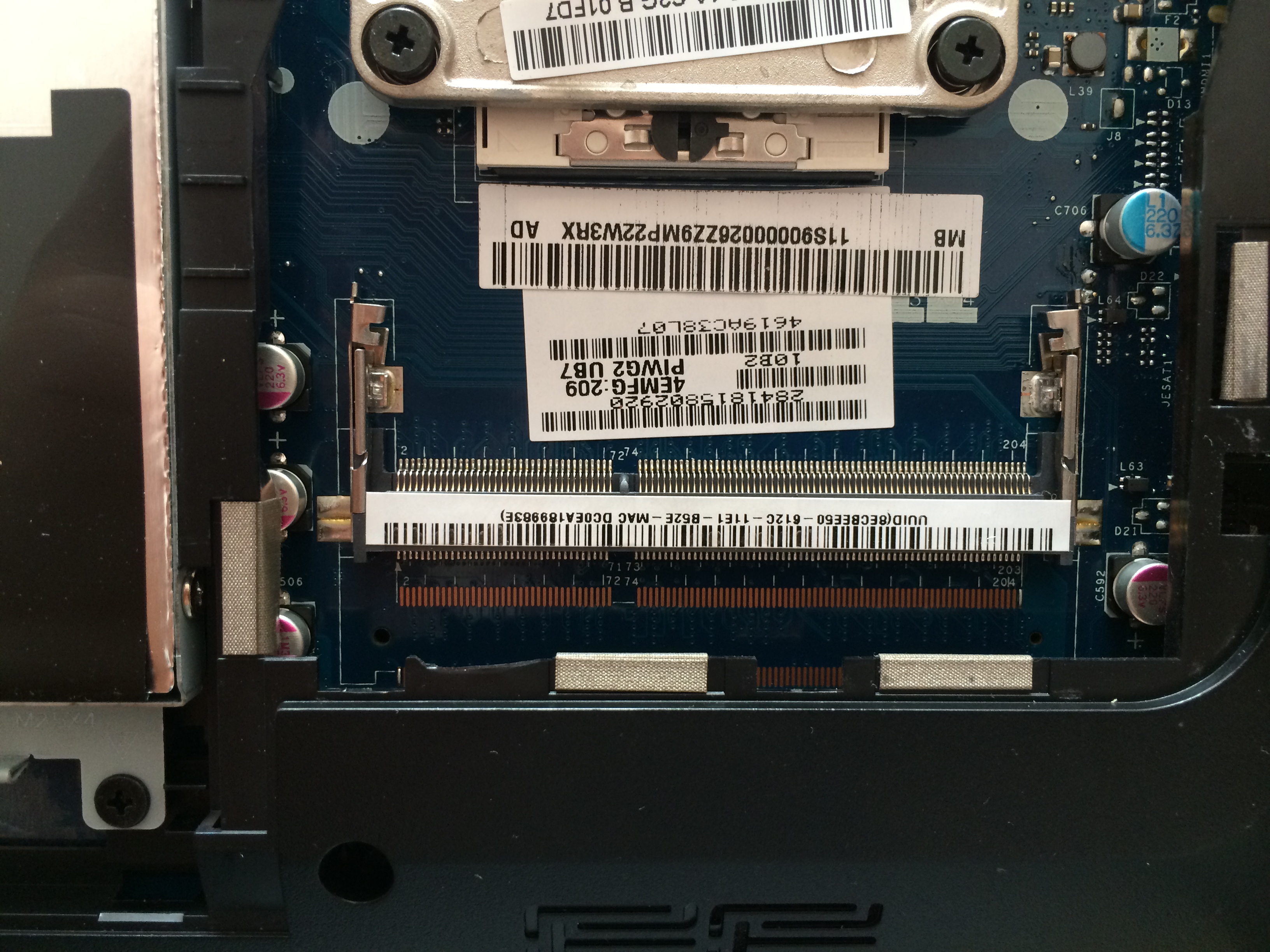 Lenovo G570 - Jaką kość RAM 8GB wybrać do Intel Pentium B960?