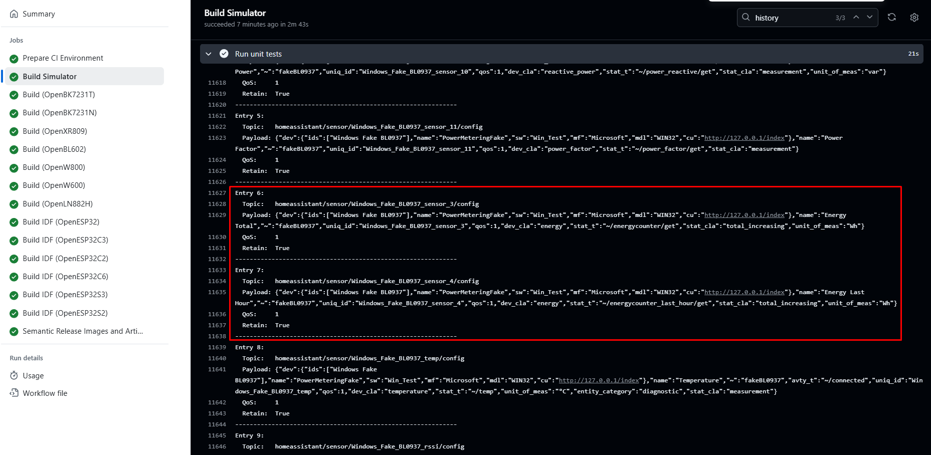 Smart cube with power metering, 2 phase with clamps, 2x BL0942, CBU module, BK7231N - 2