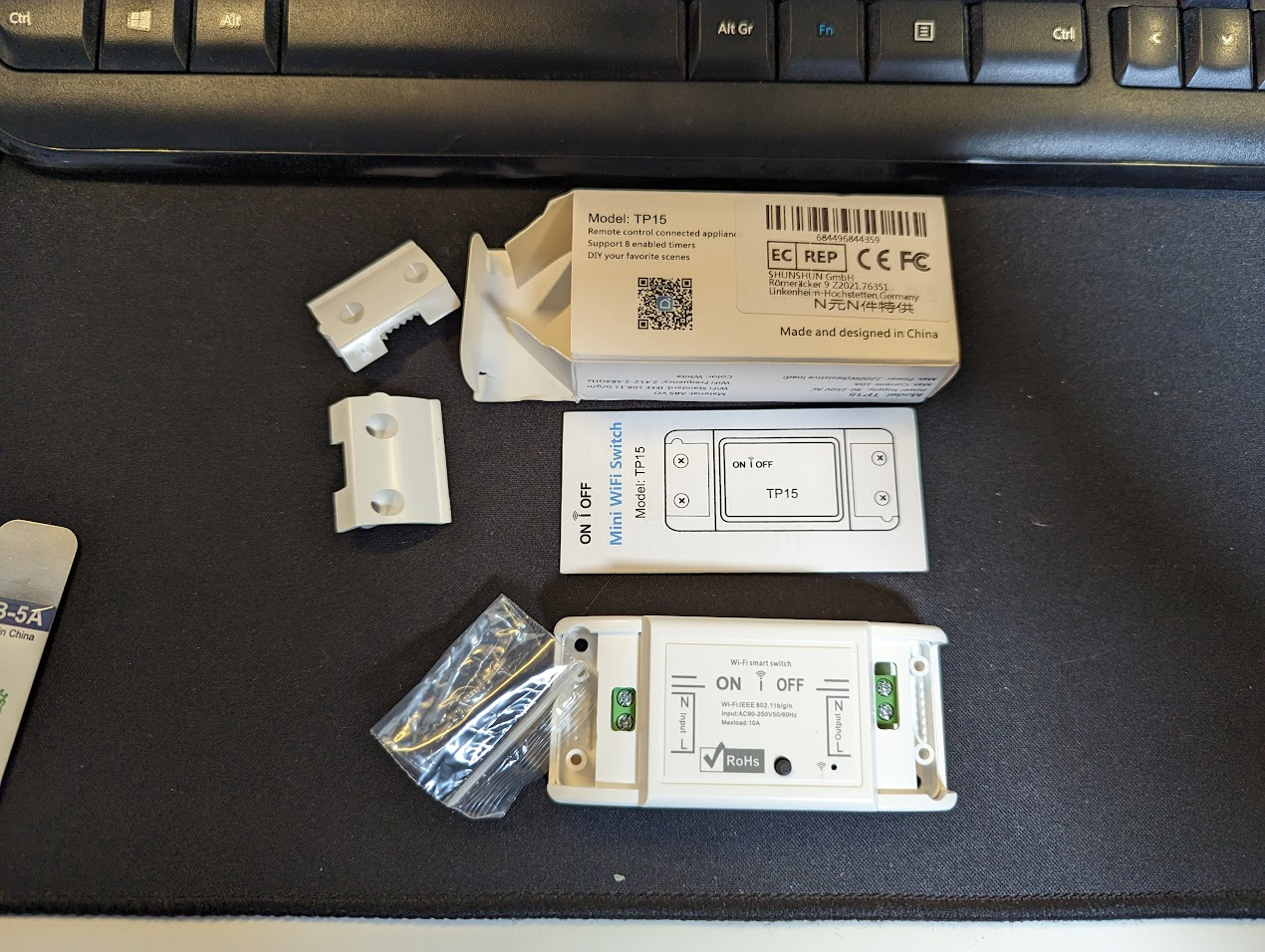 [BK7231N] [CB2S] TP15 10A 1Channel Breaker Wifi Switch Teardown