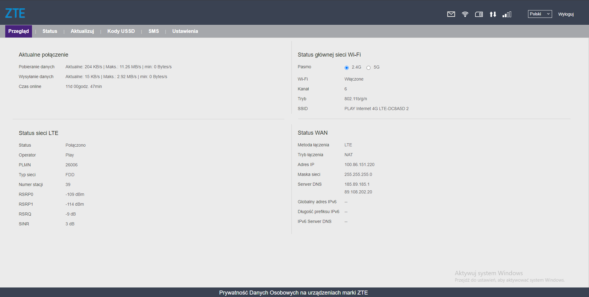 Jak mieć szybszy Internet? NET BOX ZTE MF258K. - elektroda.pl