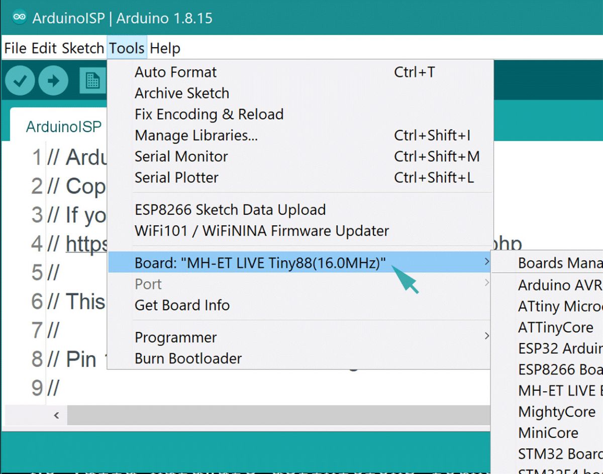 Arduino Nano MH-Tiny ATTINY88 - błąd wgrywania programu? Biblioteki IR ...