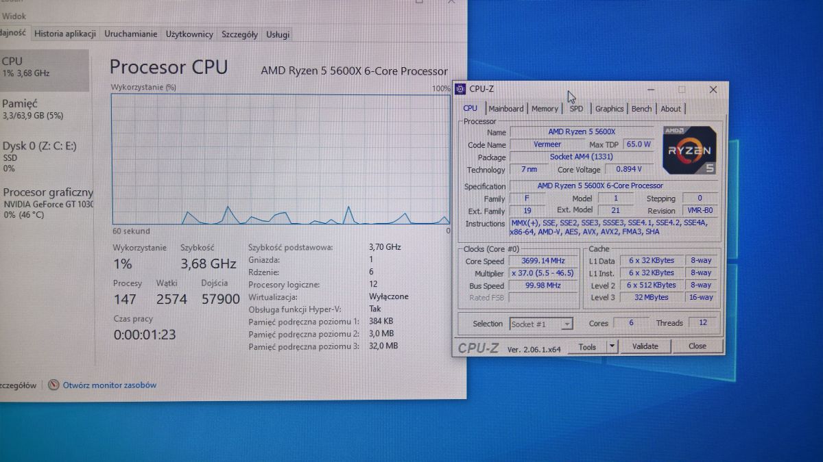 Undervolting Ryzen 5 5600X na ASUS ROG STRIX B450-F GAMING II