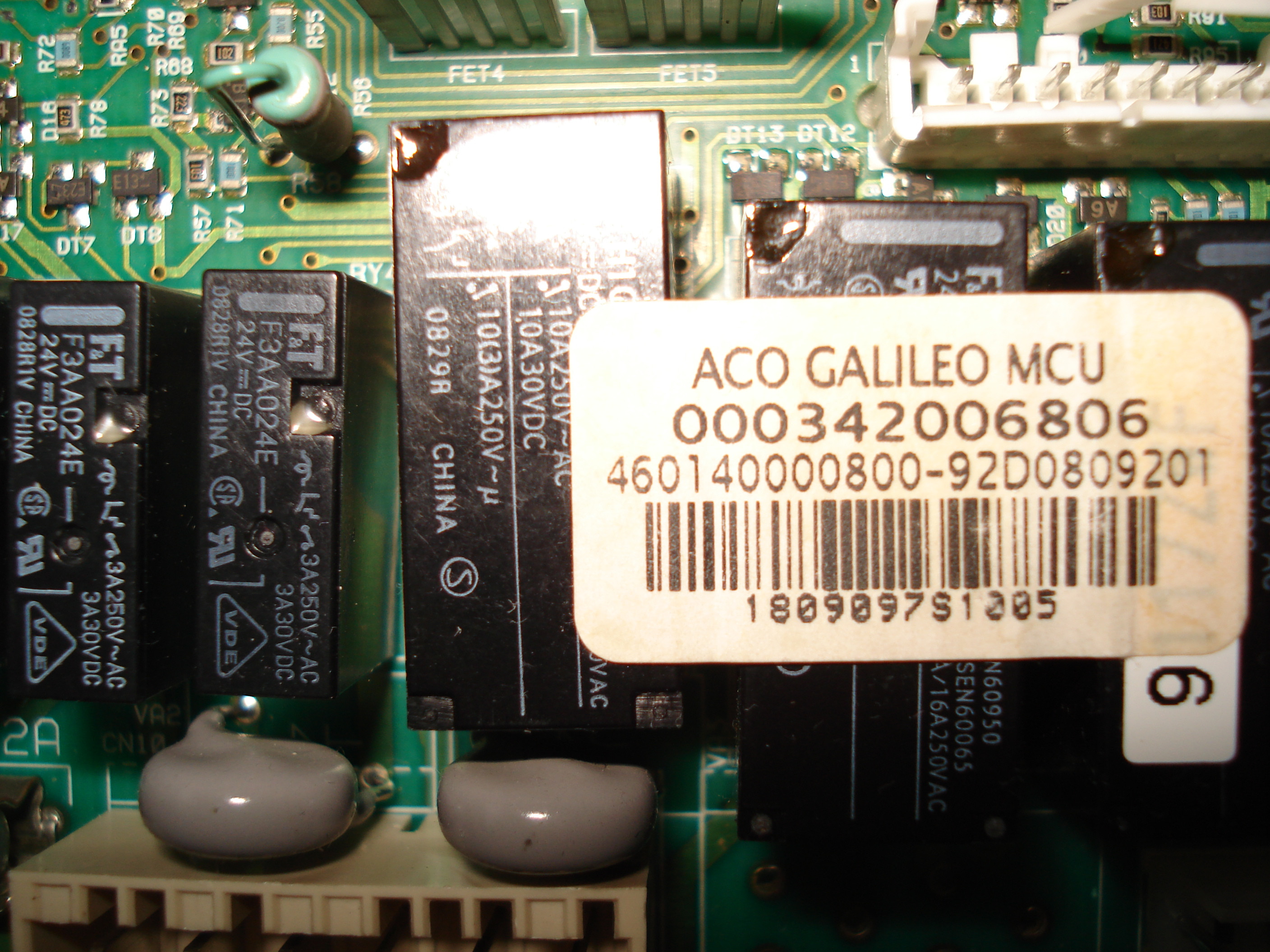 Ariston Clas Premium 24 vezérlő panel Q1 és Q2 SMD tranzisztor kódok ...