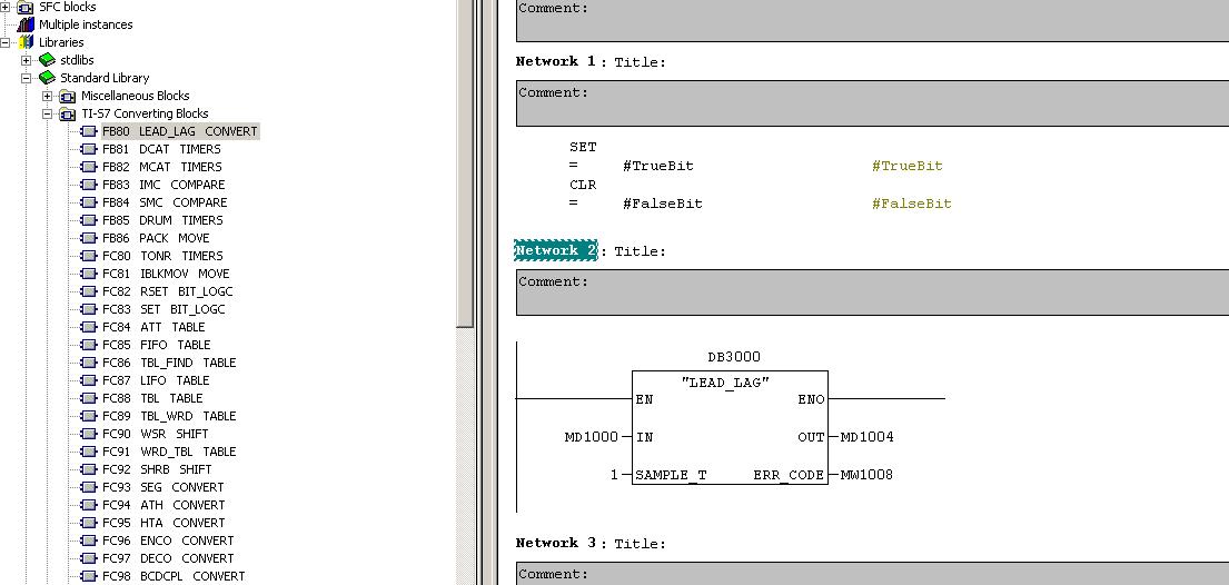 Bloczek do uśredniania pomiarów w Step7 - jak go zastosować?
