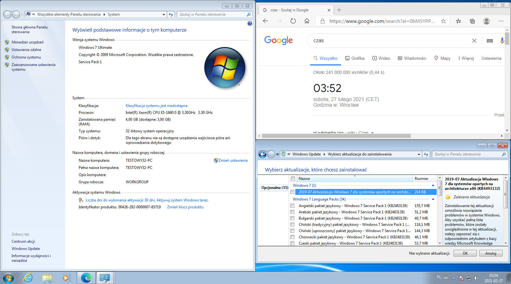 A collection of Windows 7 updates after the end of support - hosting ...