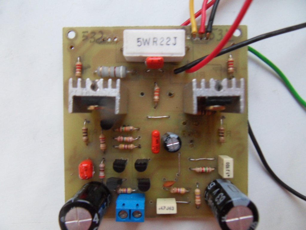 Wzmacniacz Mosfet 25W na IRF532 - 9532. - 37 - elektroda.pl