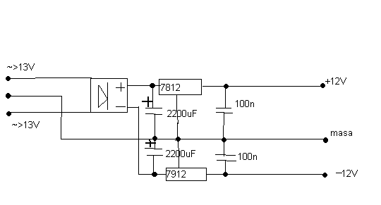 Zasilacz +12V/-12V: Niskie napięcie dodatnie po wymianie mostka i ...
