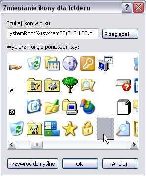 Jak utworzyć drugi ukryty folder na pulpicie w Windows XP?