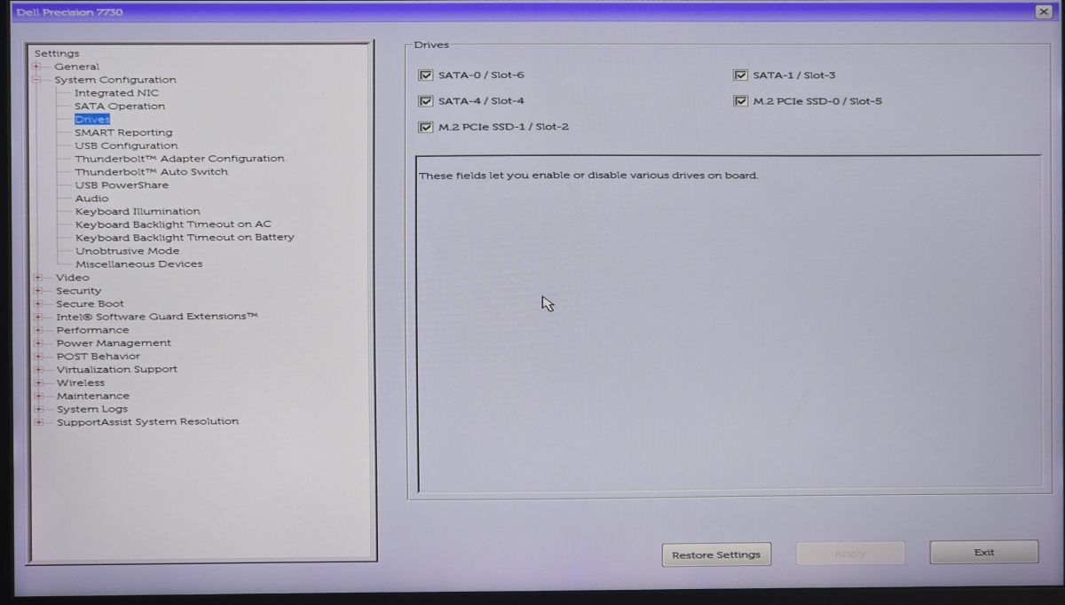 Jak skrócić czas startu BIOS/UEFI w Dell Precision 7730?