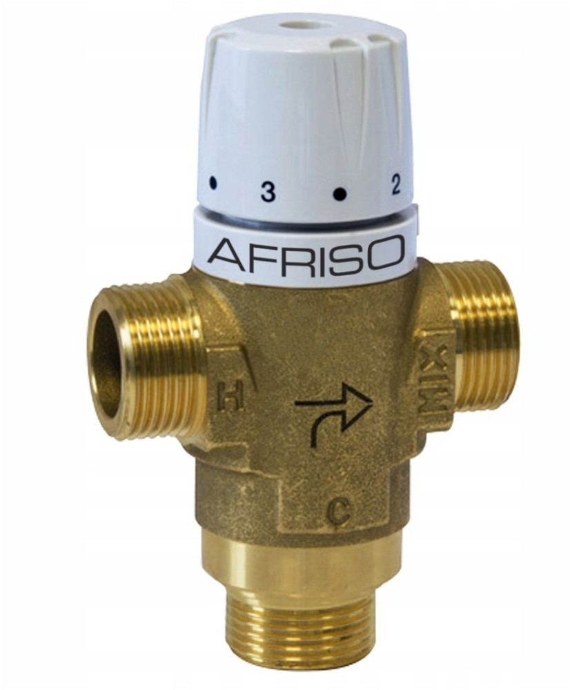 Niskie ciśnienie ciepłej wody z kranu - zawór mieszający przy bojlerze