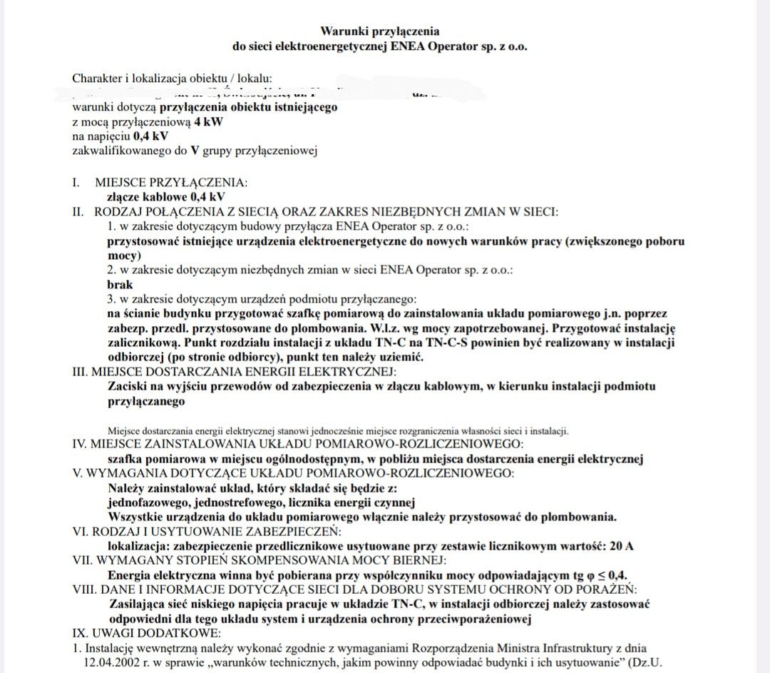 Jak składać wniosek P-UU do ENEA przy podłączeniu garażu do sieci?