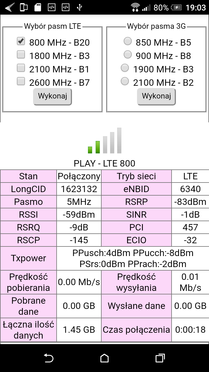 Wybór operatora sieci internetowej + zakup anteny kierunkowej