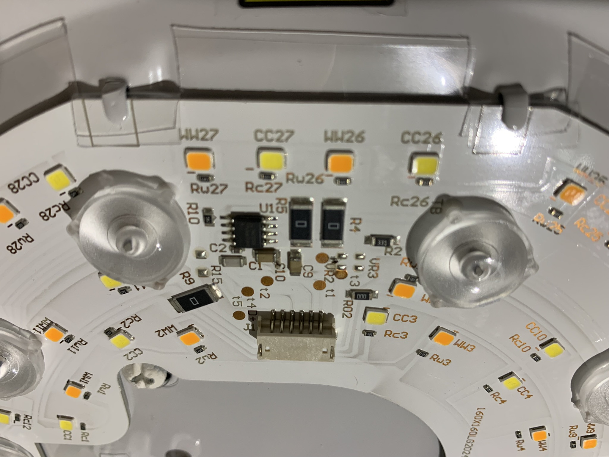 Lampa sufitowa LSC RGB (WBLC5, BK7231T, v1.1.6, SM2135)